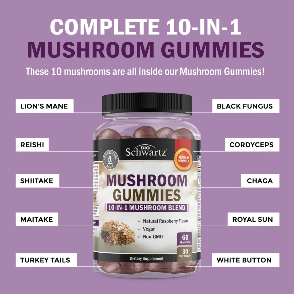 herbal mushroom supplement for vitality