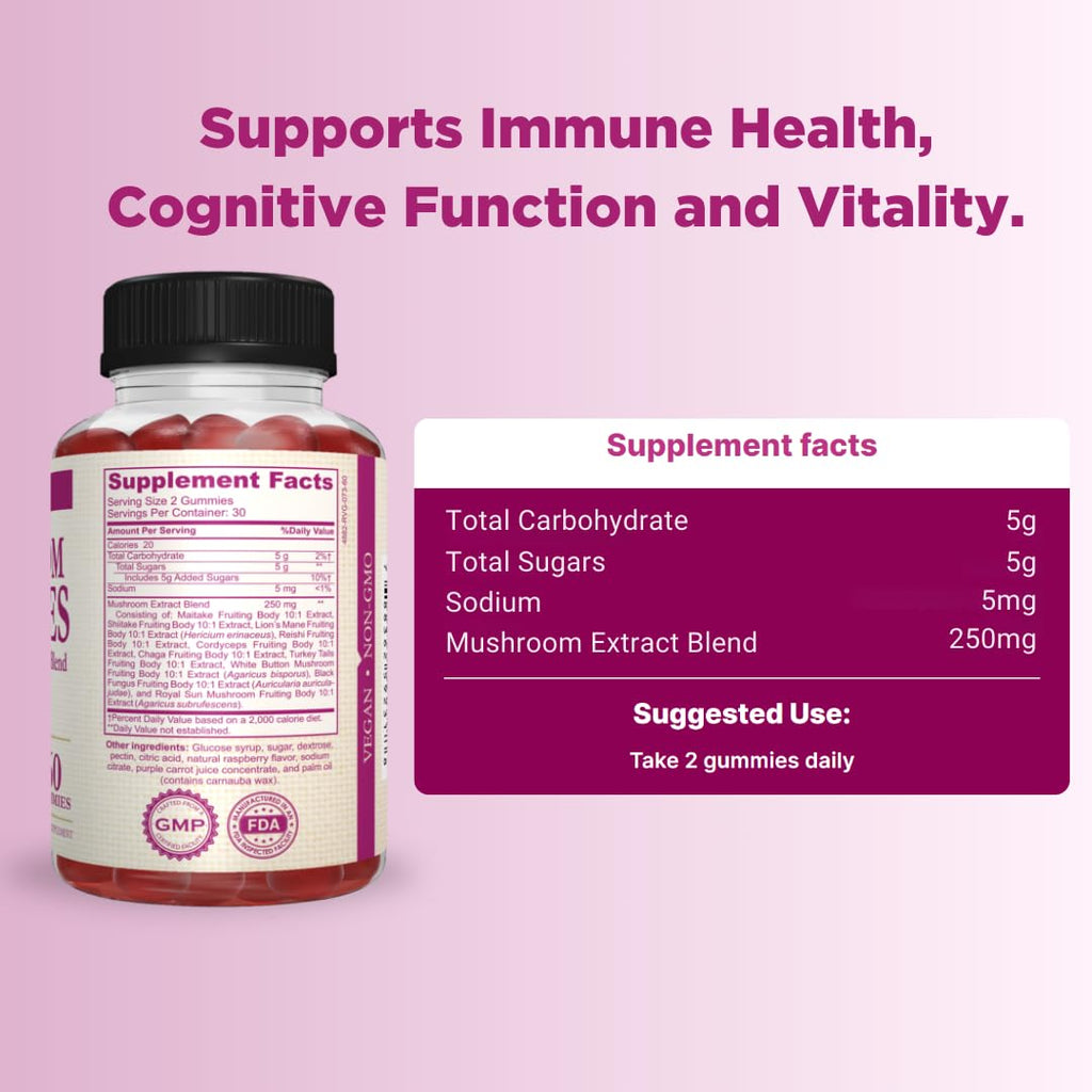 herbal mushroom supplement for wellness