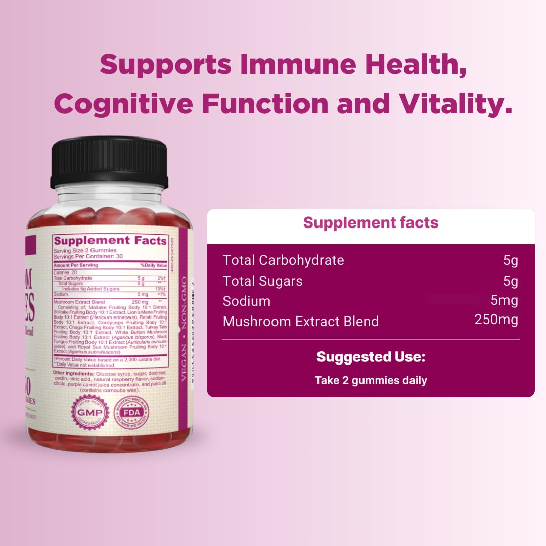 herbal mushroom supplement for wellness