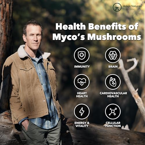 Herbal mushroom supplements for vitality