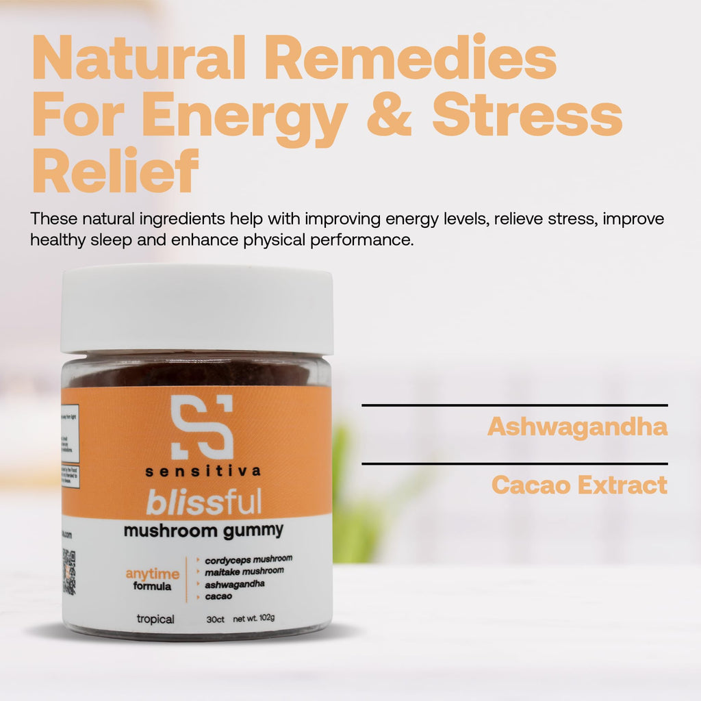 Herbal mushroom supplements for wellness