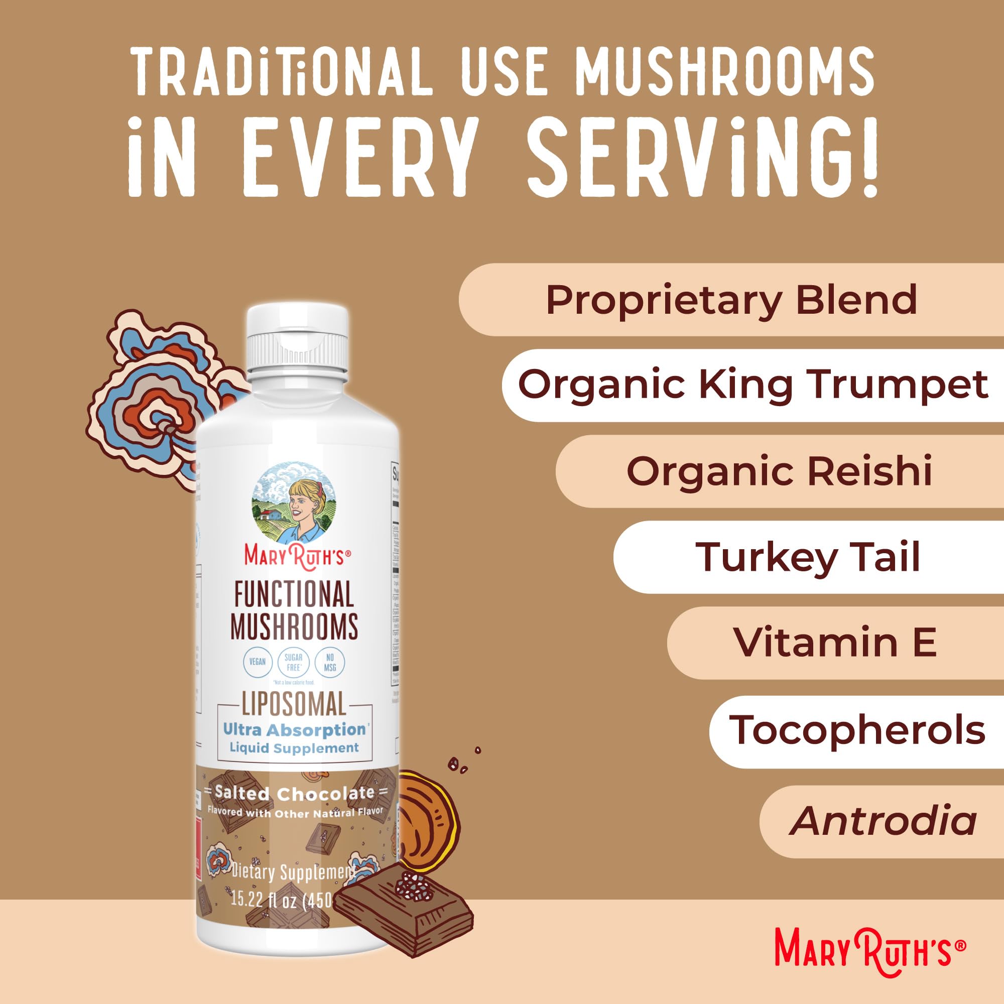 Herbal mushrooms for better health
