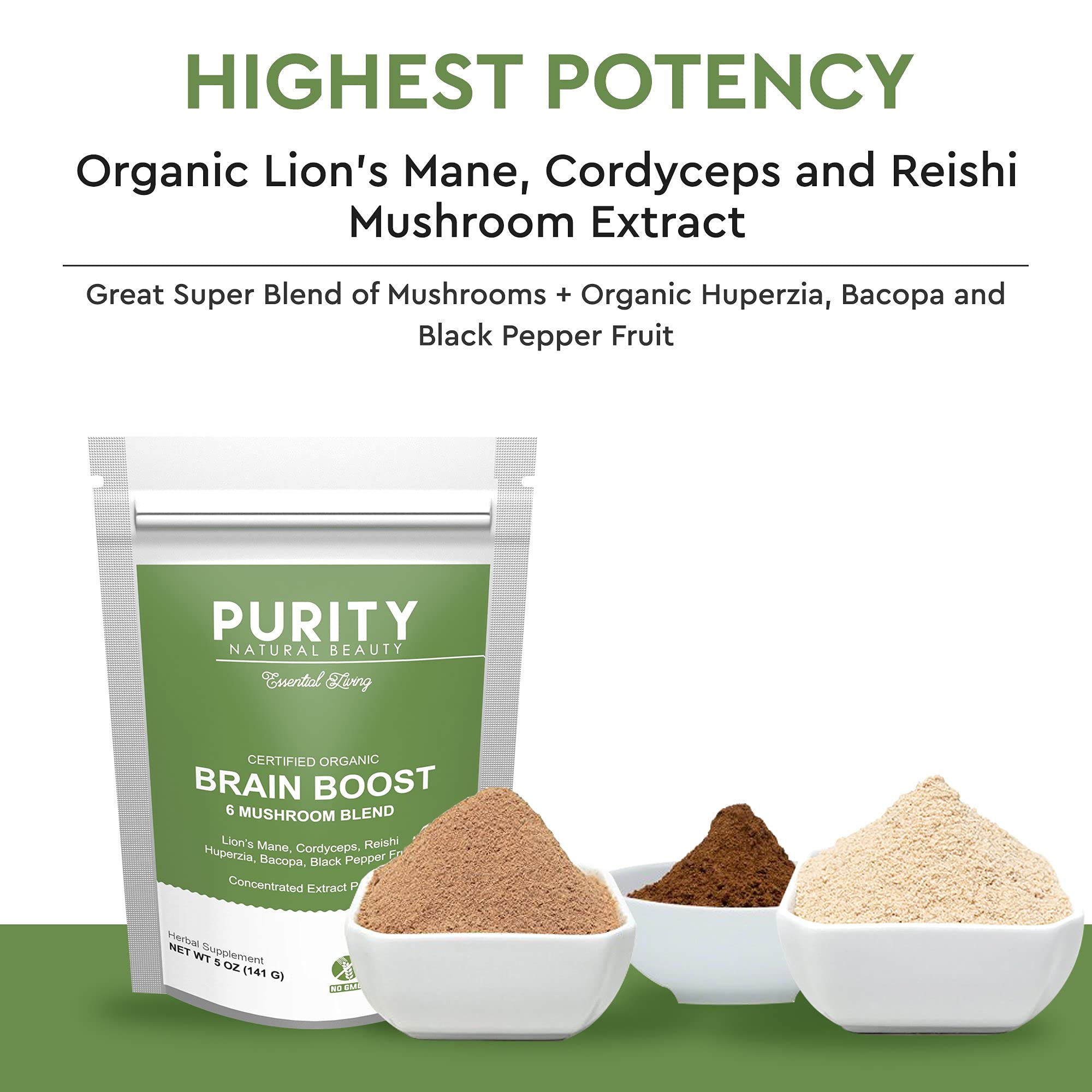 herbal mushrooms for cognitive support