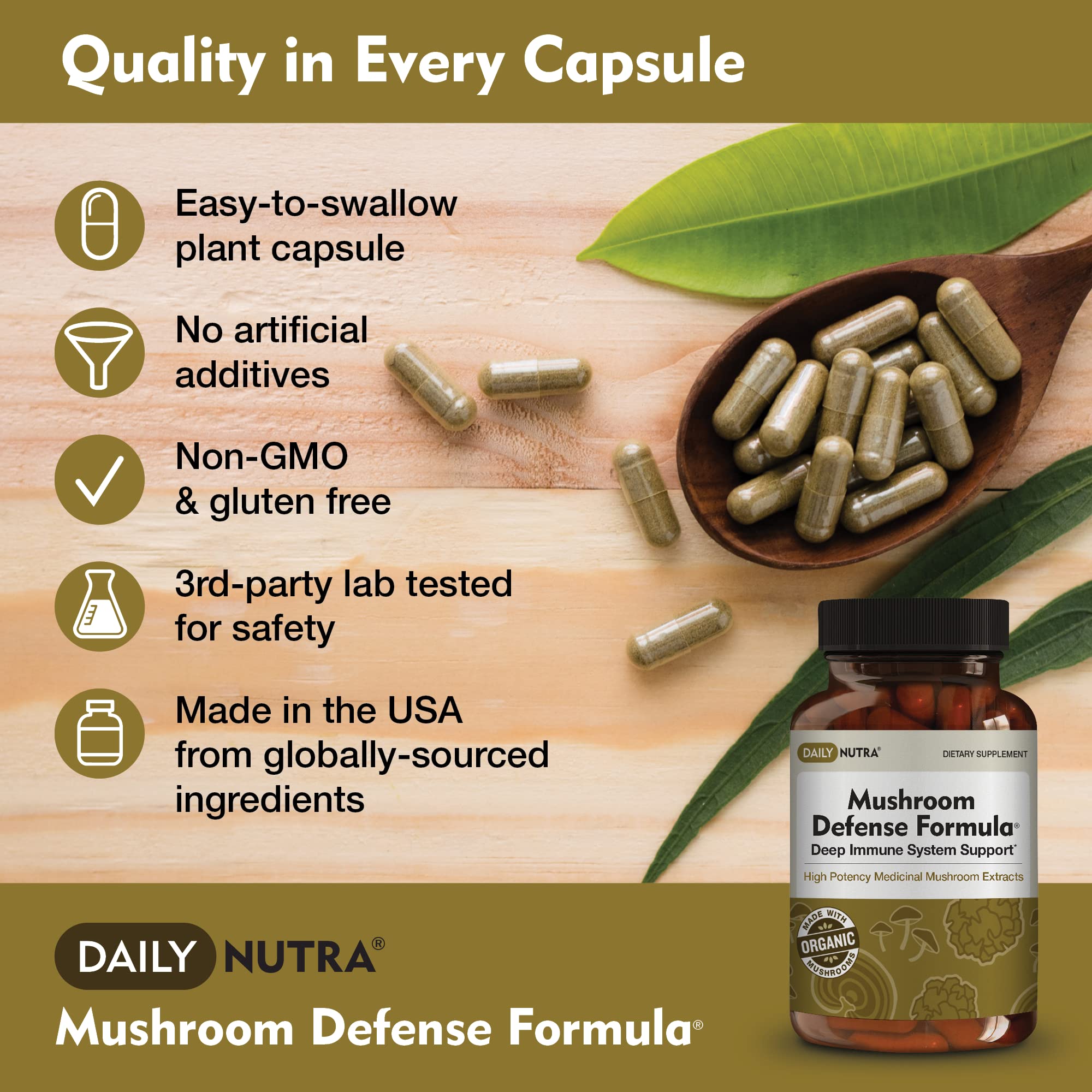 herbal mushrooms for daily vitality
