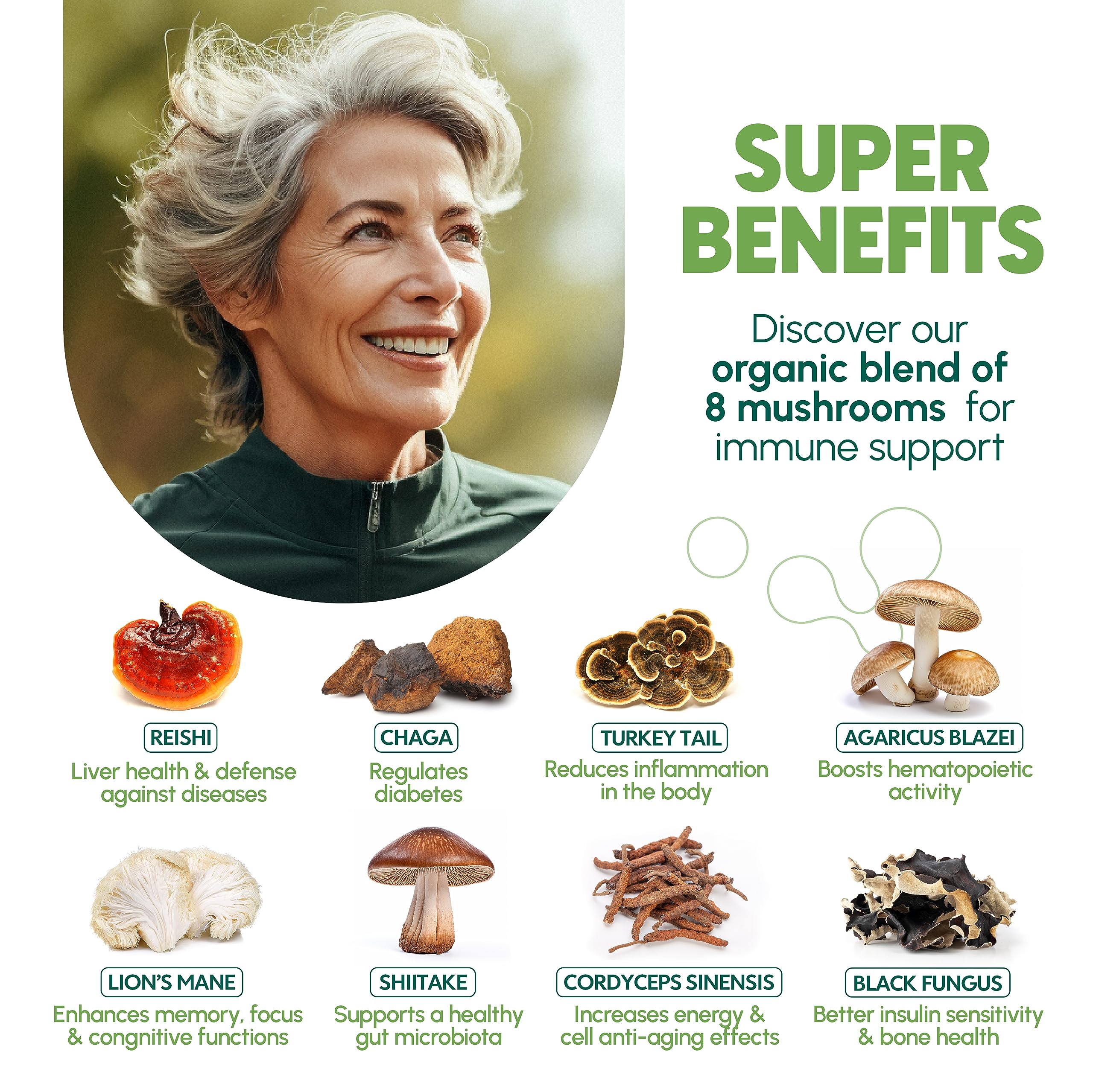 herbal mushrooms for holistic health