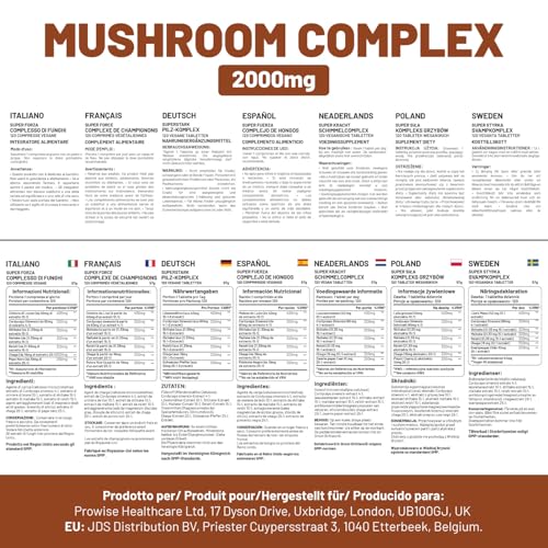 Herbal mushrooms for holistic health