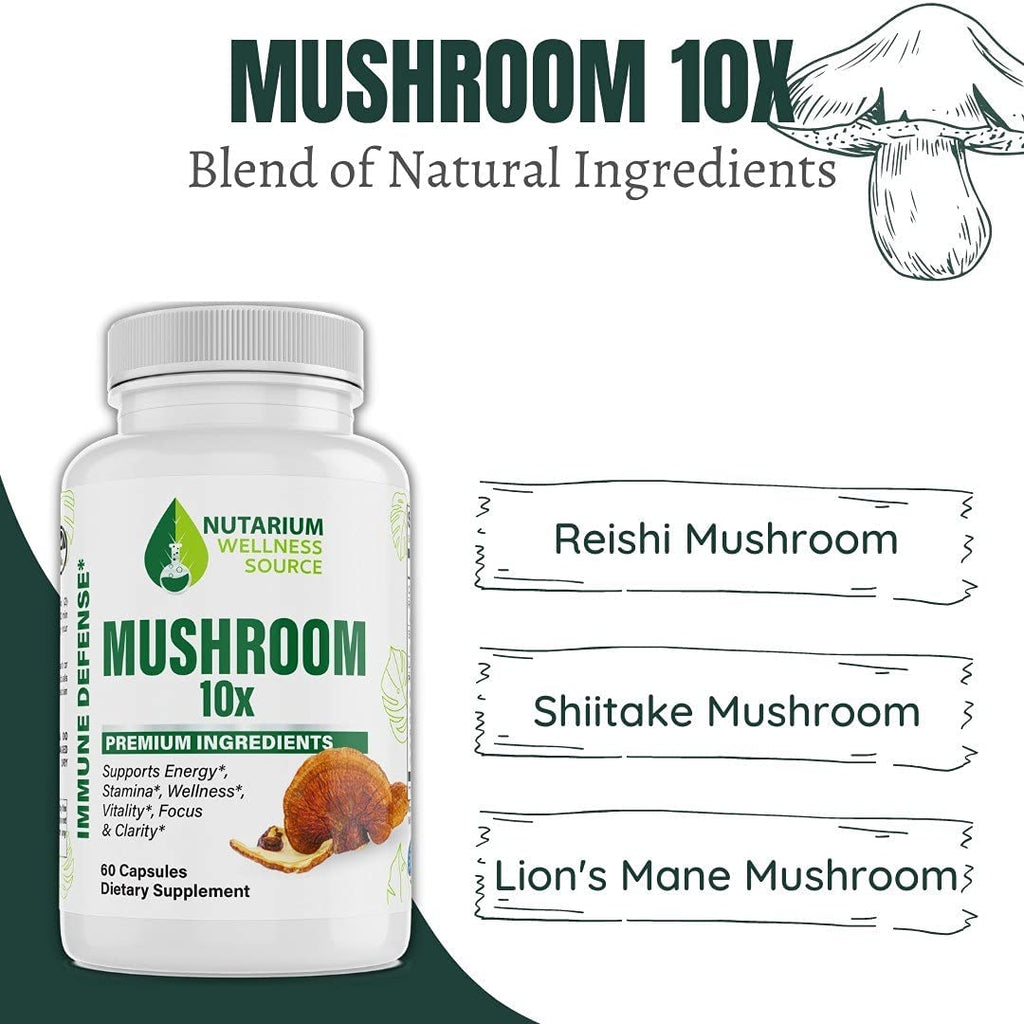 Herbal mushrooms for holistic health