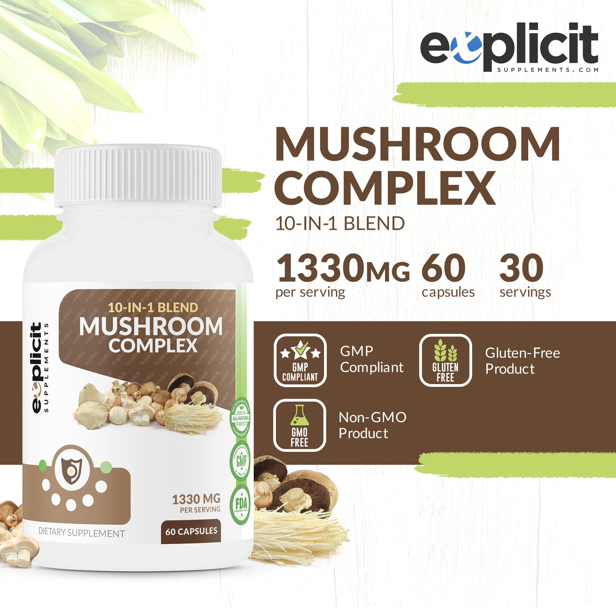 herbal mushrooms for immune support