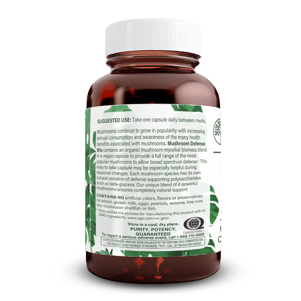 Herbal mushrooms for immune system boost