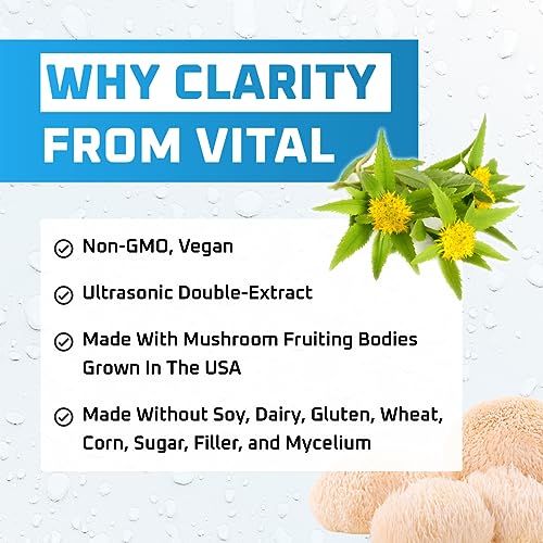 Herbal mushrooms for mental clarity