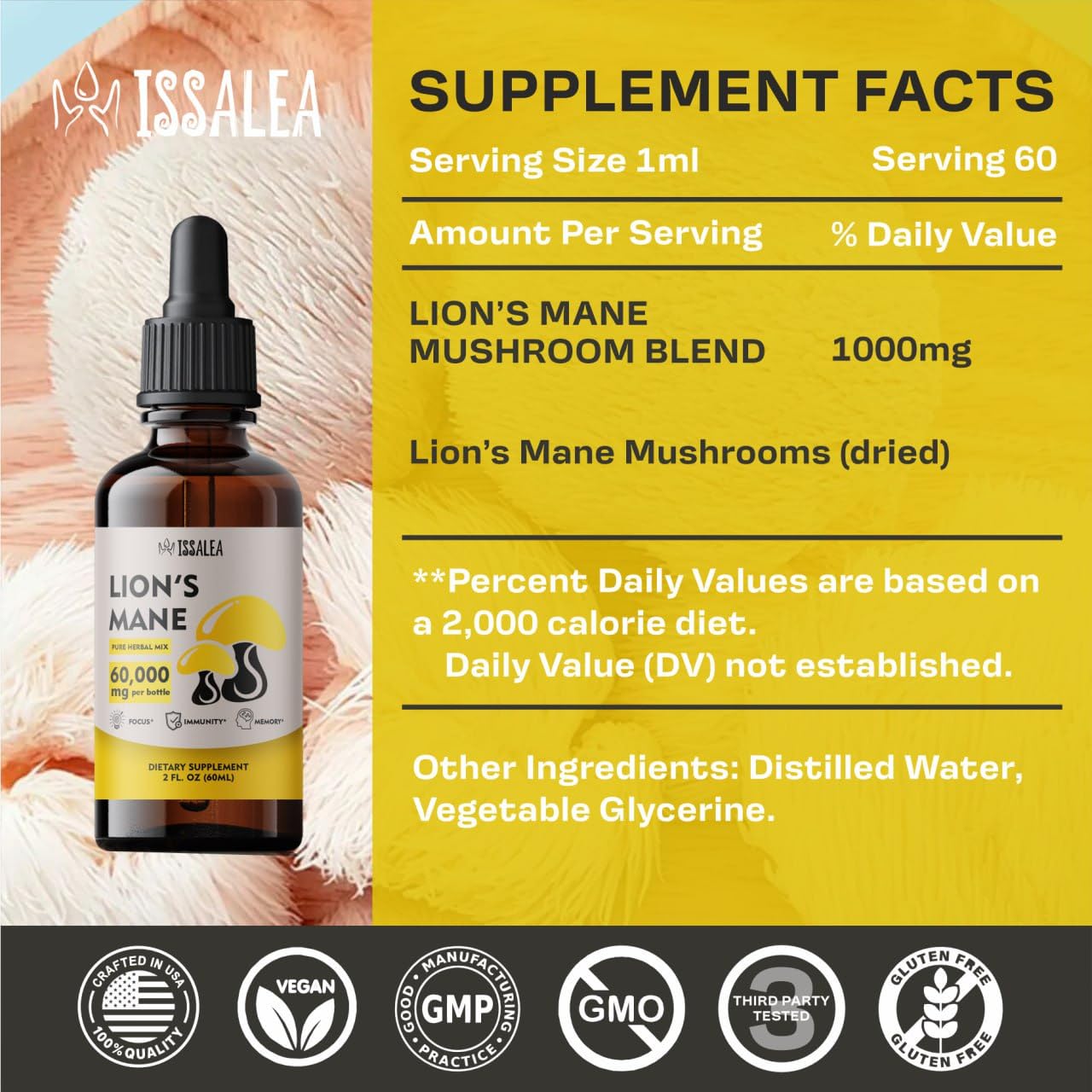 Herbal mushrooms for overall wellness