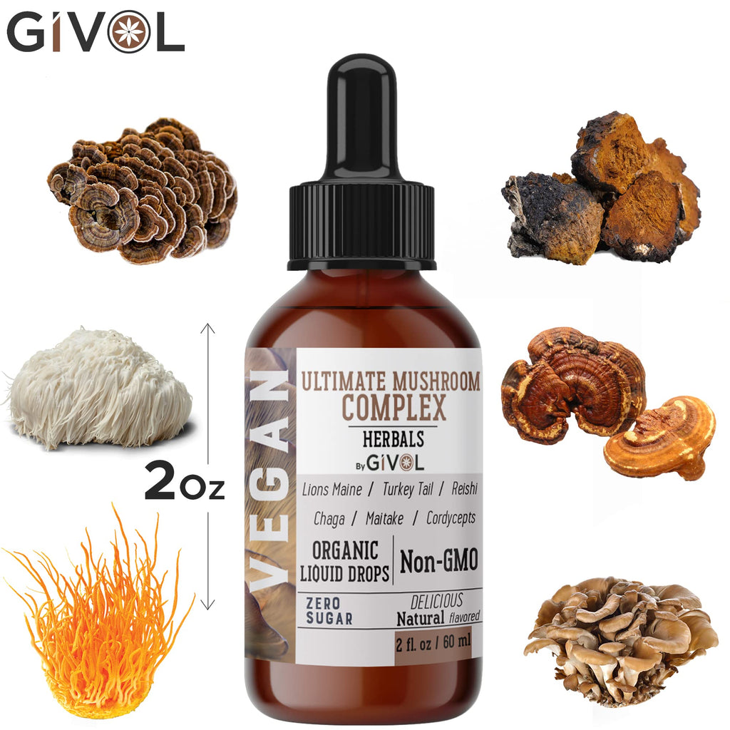 herbal mushrooms for wellness boost