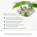 Herbal Neem capsules for immune boost