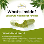 Herbal neem capsules for immune support
