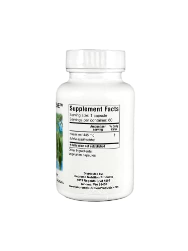 herbal neem capsules for skin support