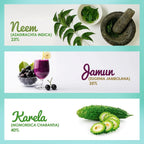 Herbal Neem Karela Jamun drink