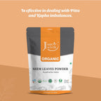 Herbal neem leaves powder for detox