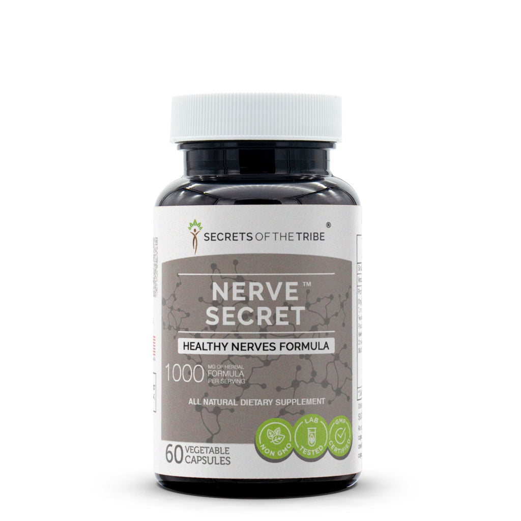 herbal nerve support supplement capsules