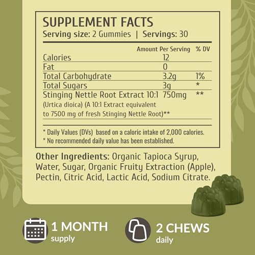 herbal nettle chews for daily nutrition
