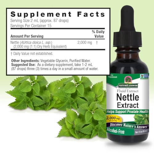 herbal nettle extract for wellness