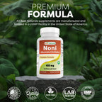 Herbal noni capsules for vitality