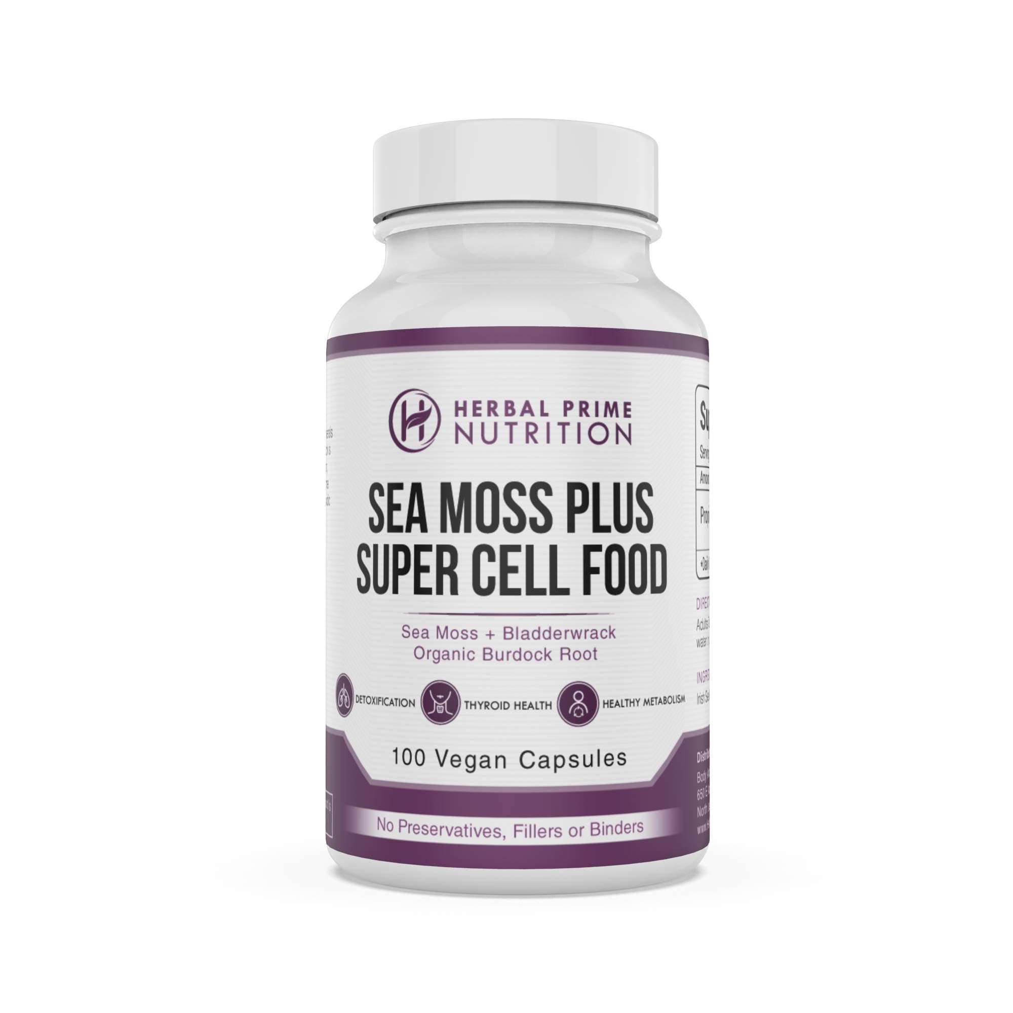 Herbal Nutrition sea moss capsules