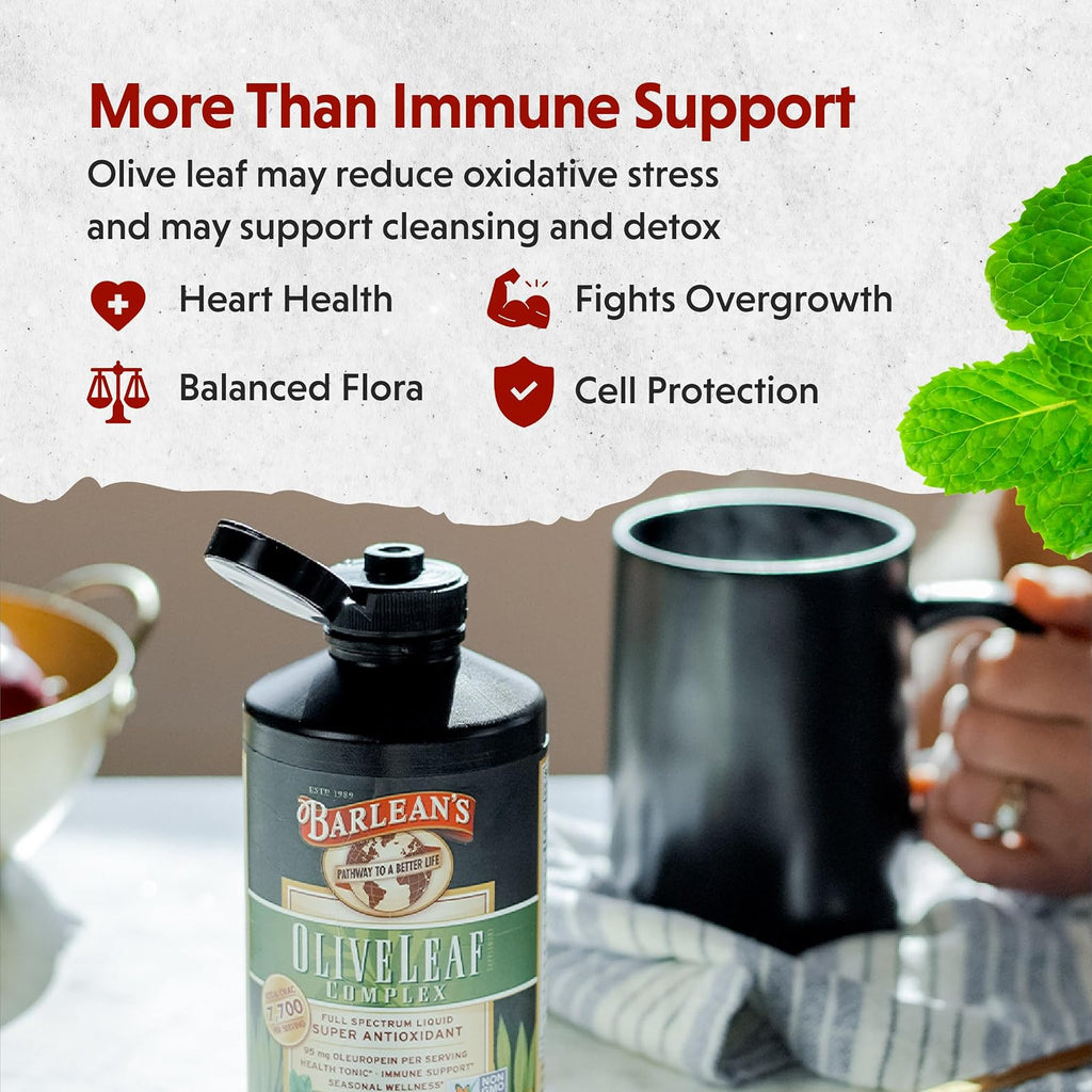 herbal olive leaf complex for wellness