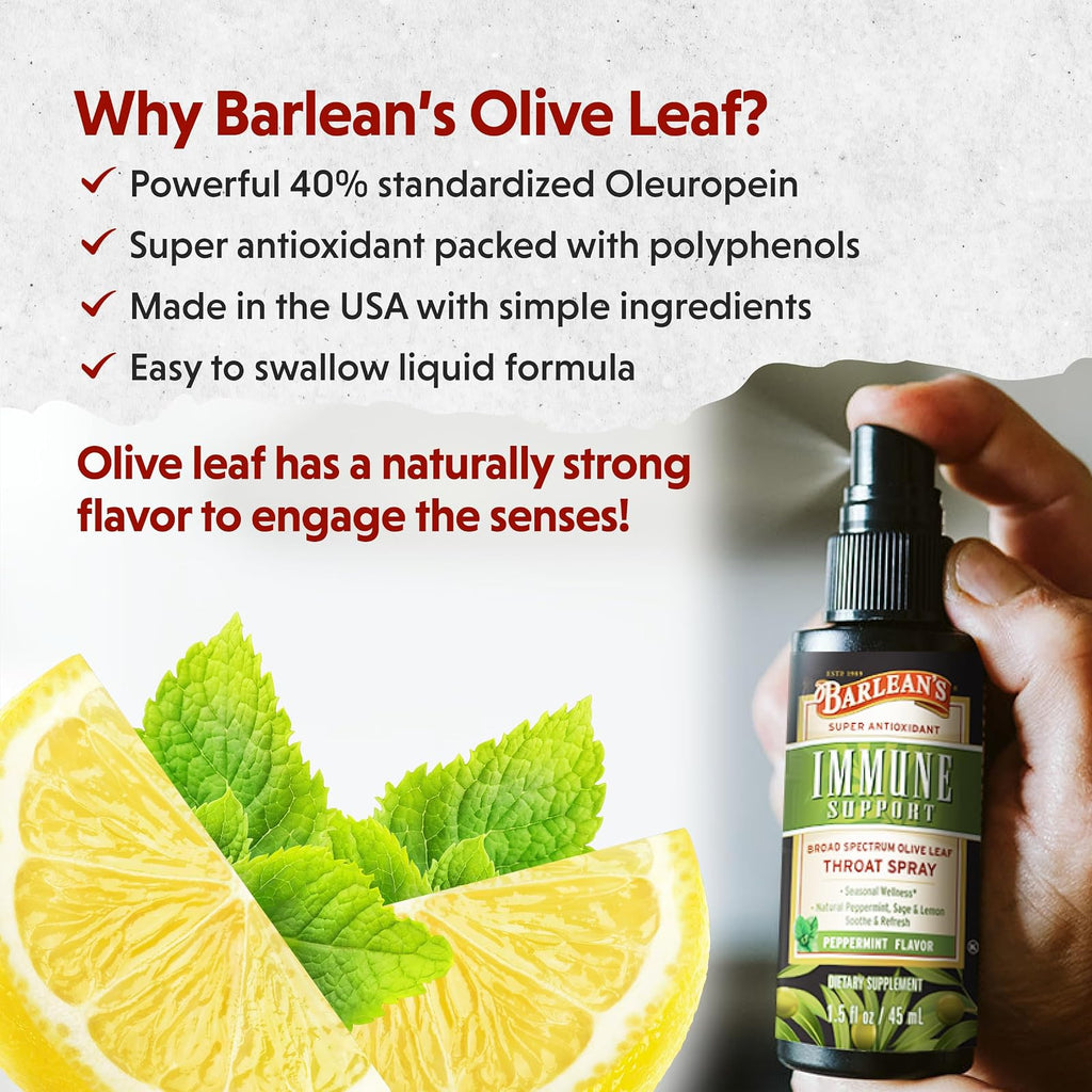 herbal olive leaf extract spray
