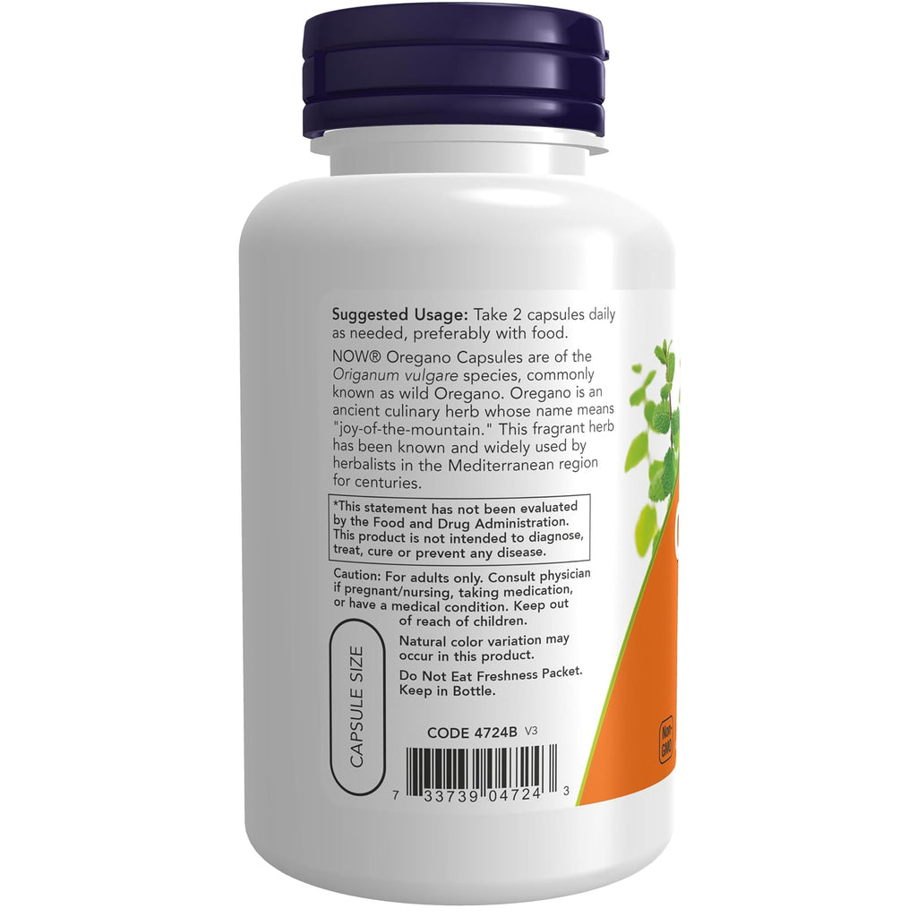 herbal oregano capsules for immune support