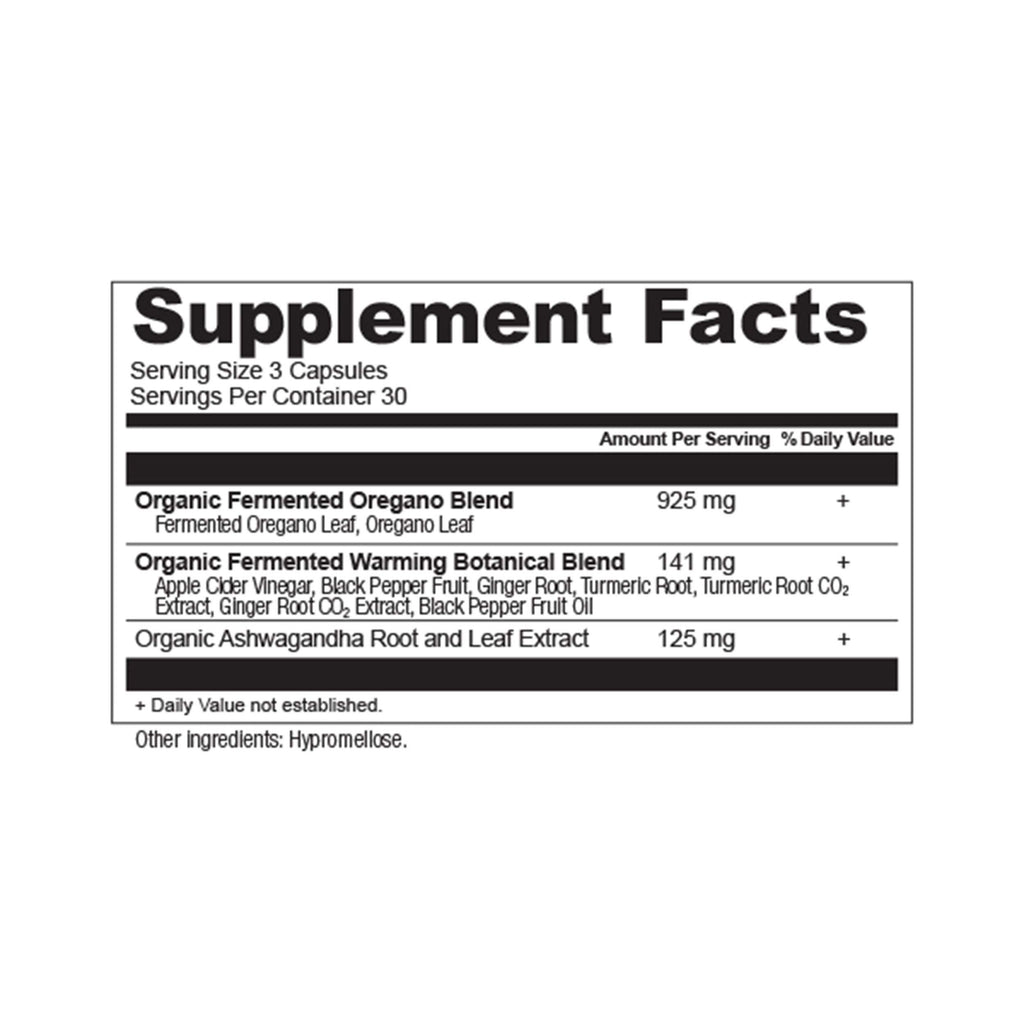 herbal oregano capsules for wellness