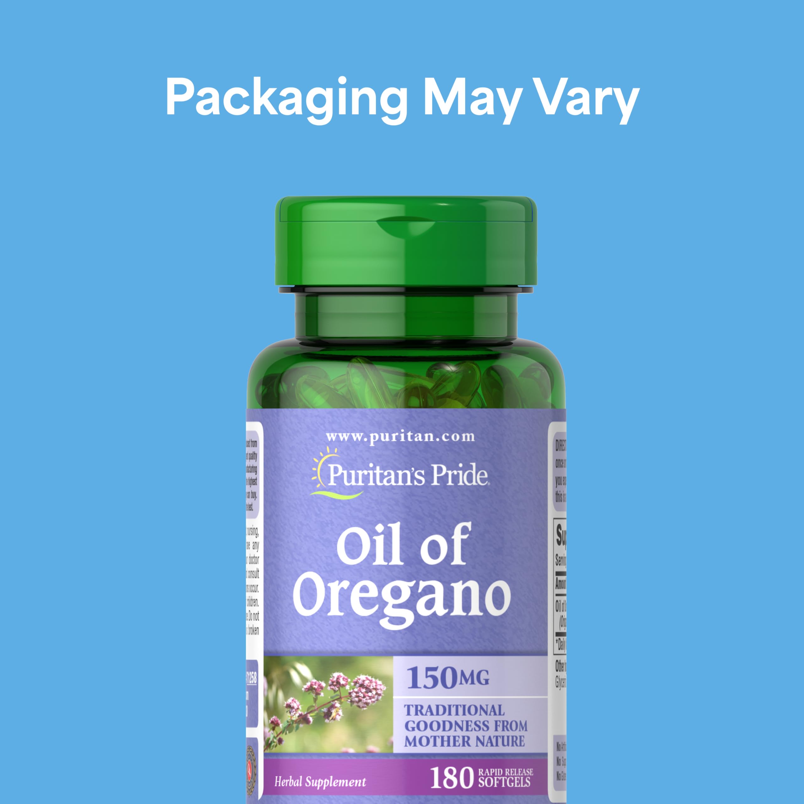 herbal oregano softgels for wellness