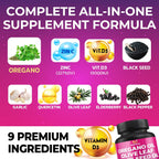 herbal oregano supplement for wellness