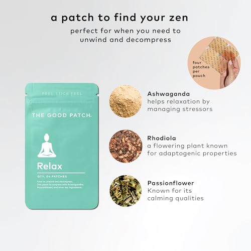 herbal patch for stress relief