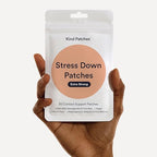 Herbal patches for calming effects