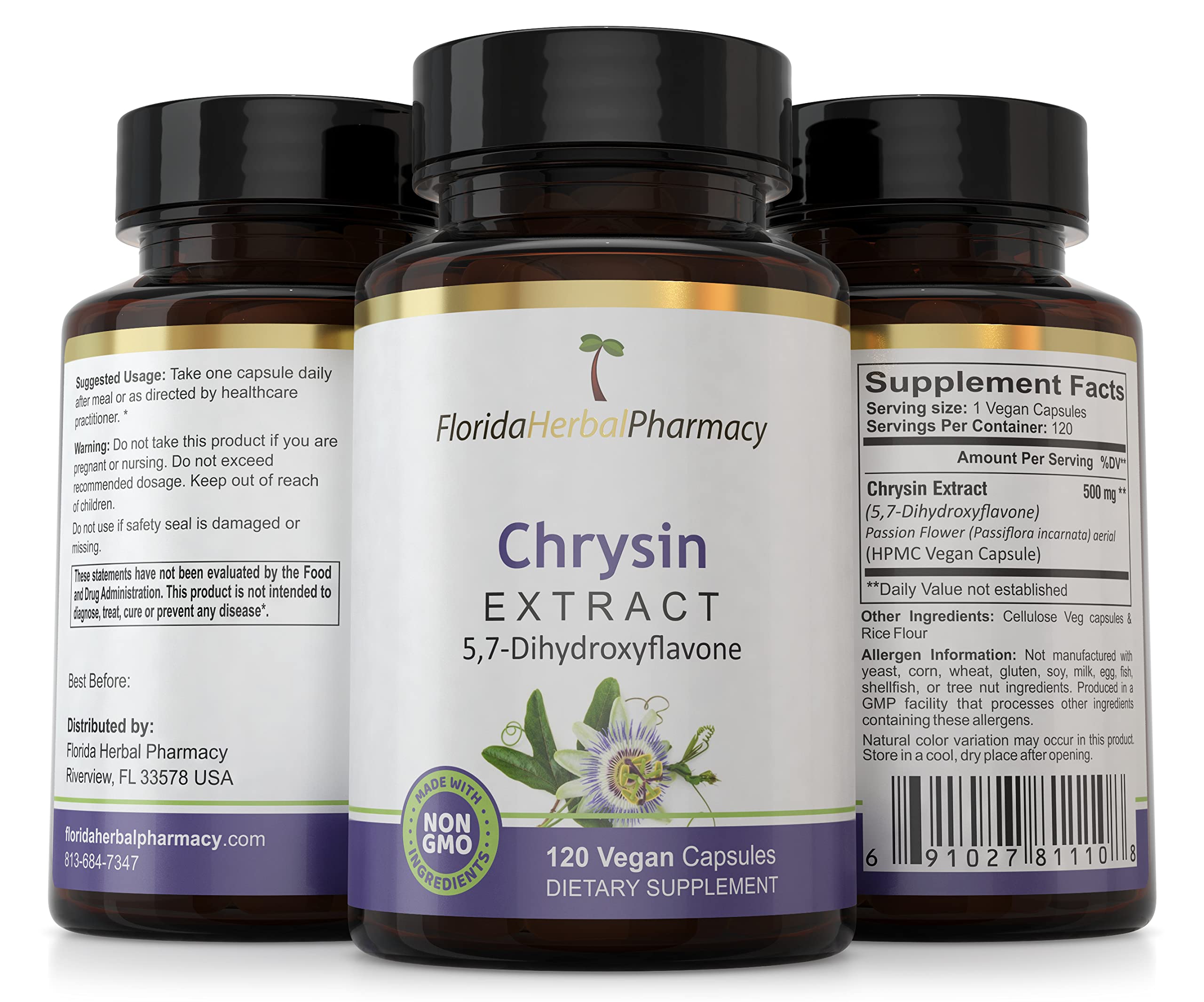 herbal pharmacy chrysin for vitality