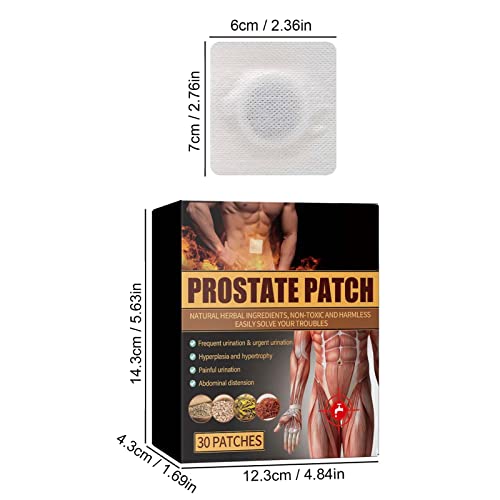 Herbal prostate care with patches