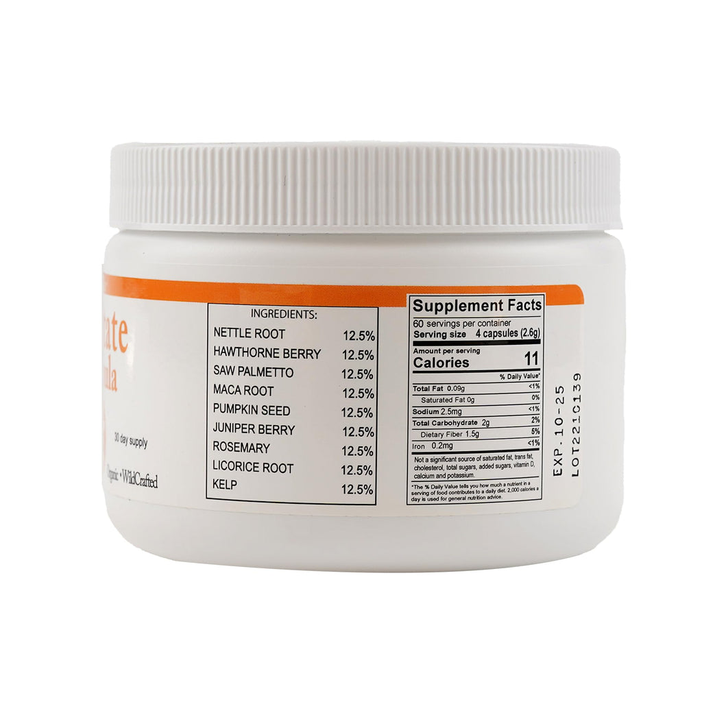 herbal prostate formula with saw palmetto