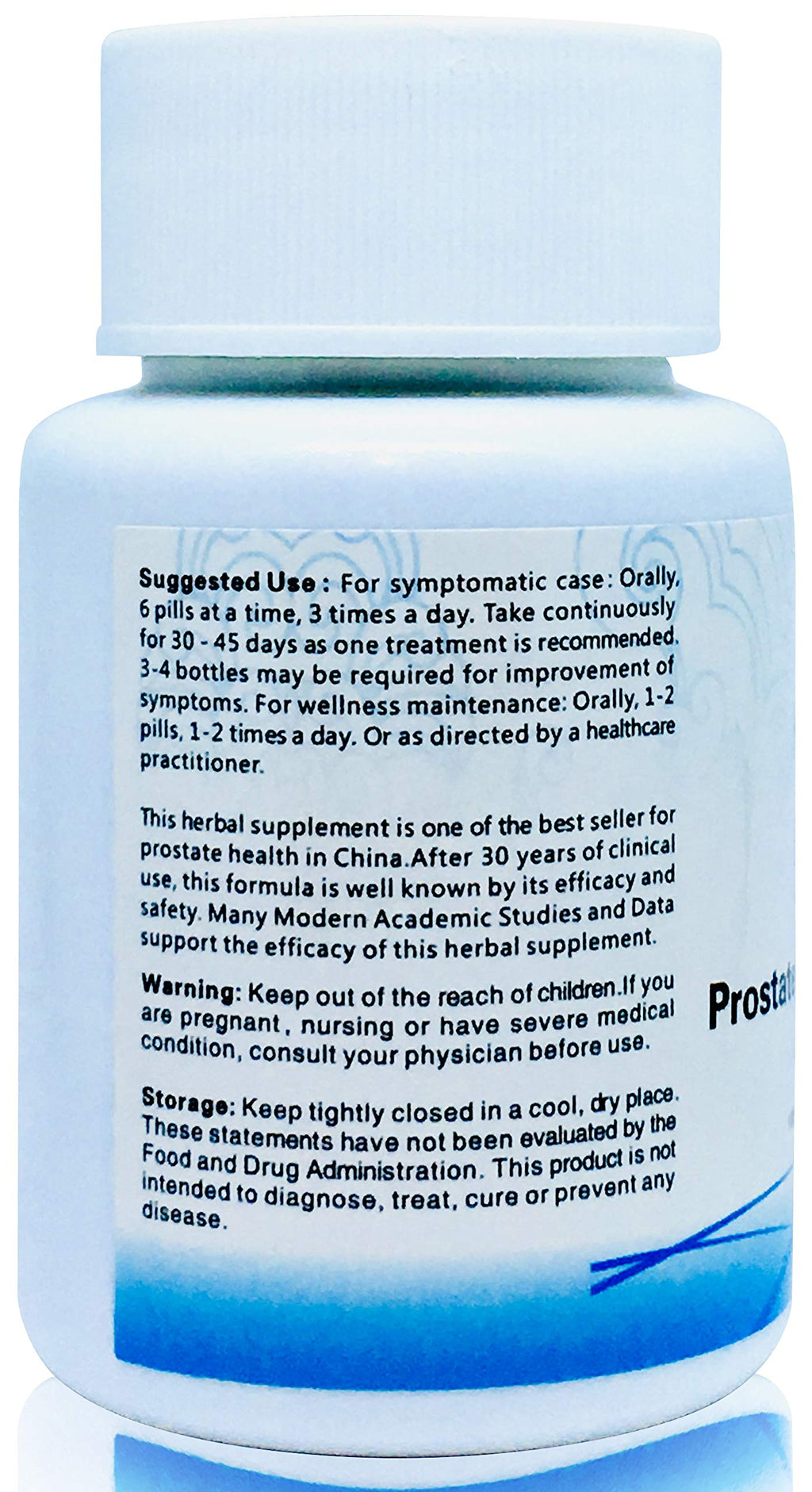 herbal prostate health formula with saw palmetto