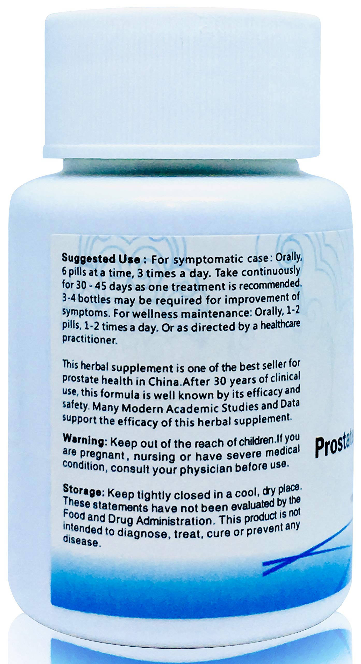 herbal prostate health formula with saw palmetto