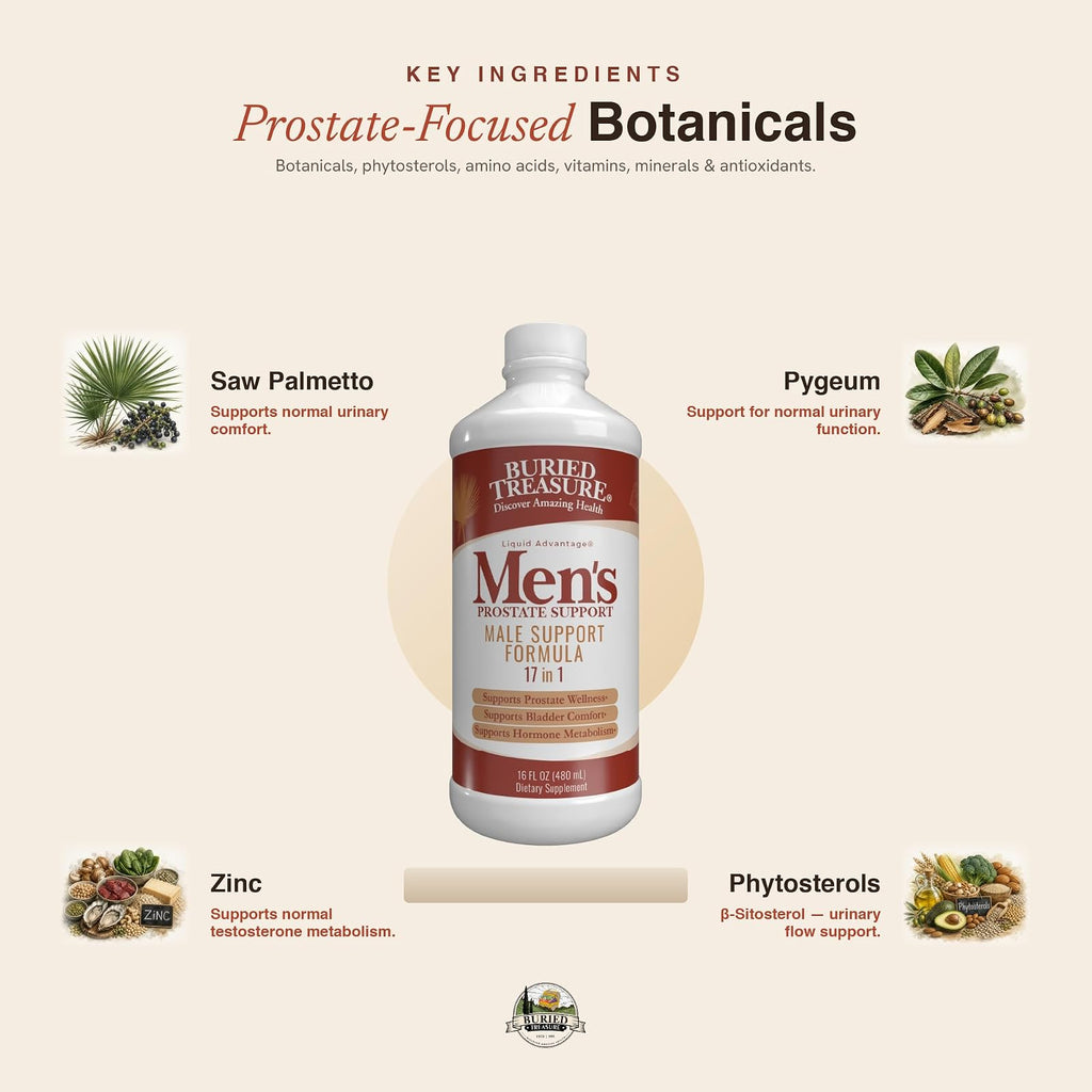 herbal prostate health supplement 16 oz