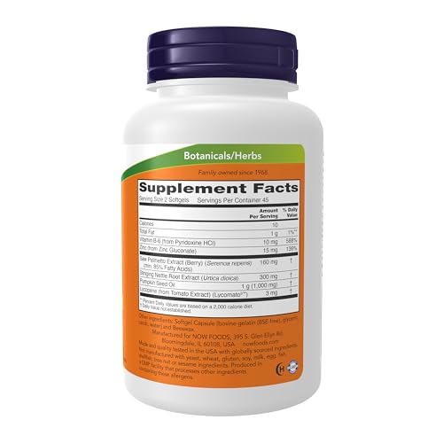 herbal prostate health with saw palmetto