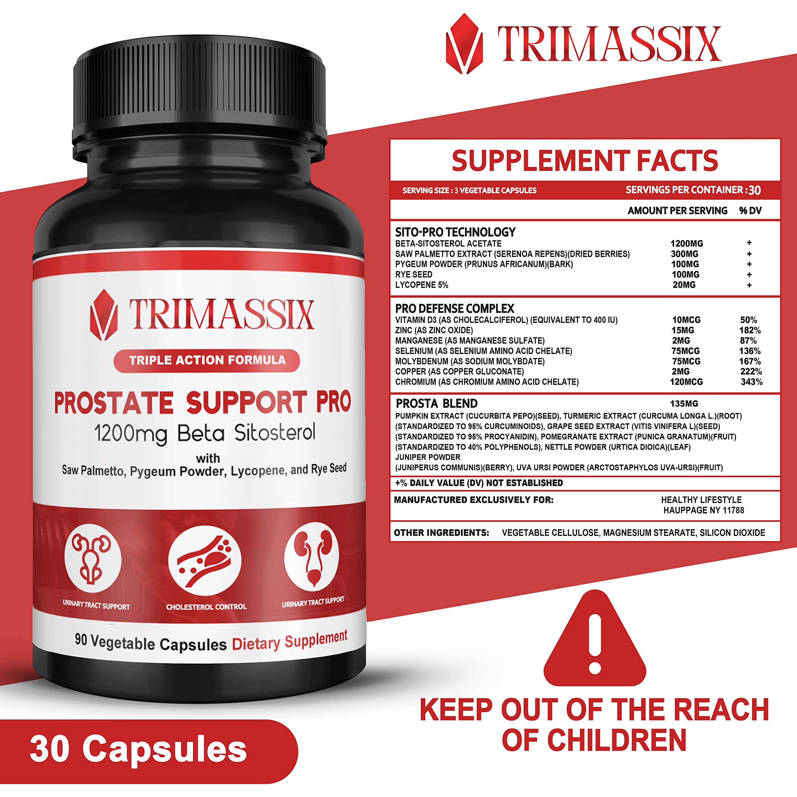 herbal prostate health with saw palmetto
