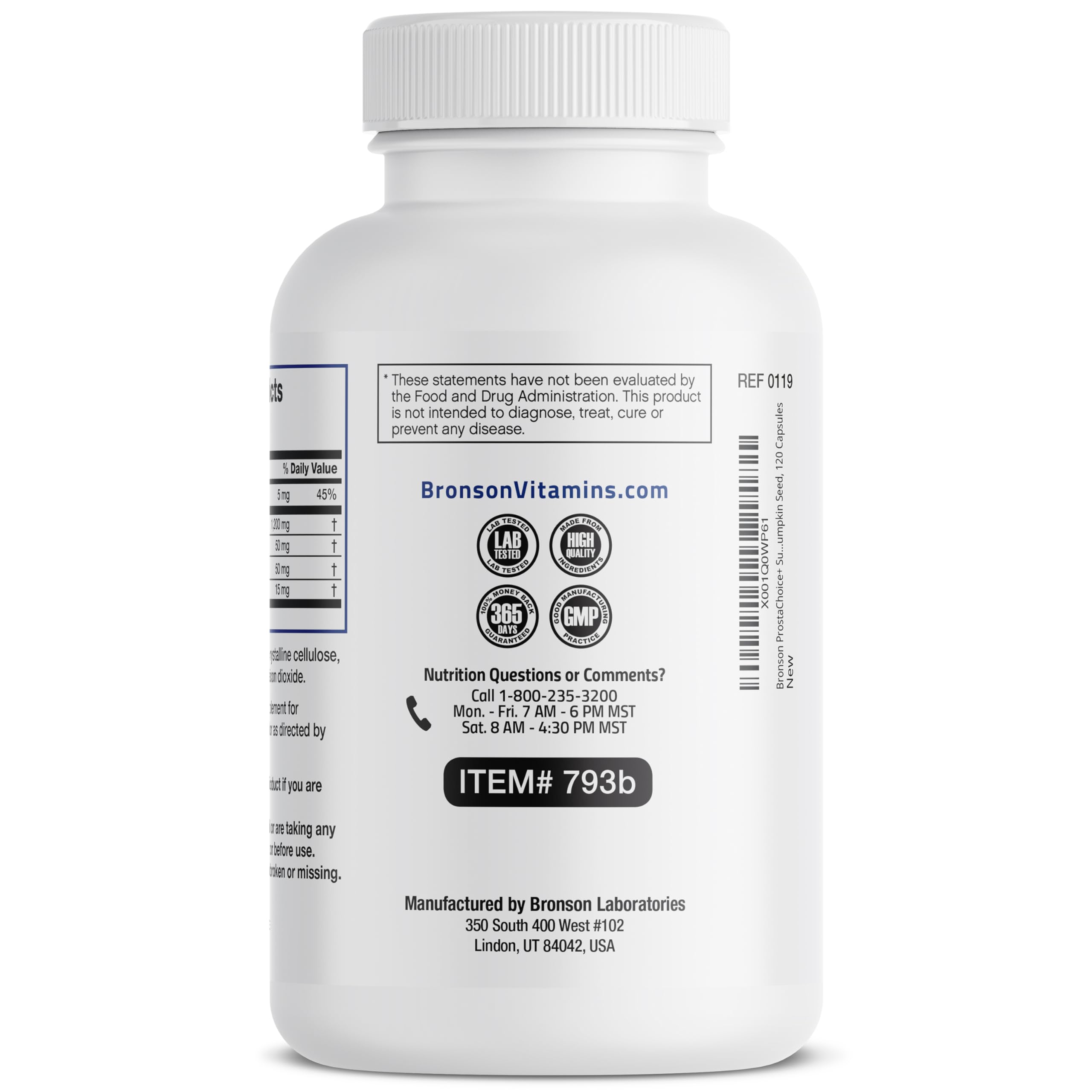 herbal prostate support for men