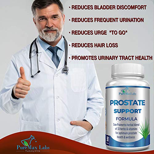 herbal prostate support formula capsules