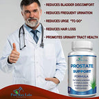 herbal prostate support formula capsules