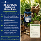 herbal prostate support with beta sitosterol