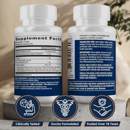 herbal prostate support with stinging nettle