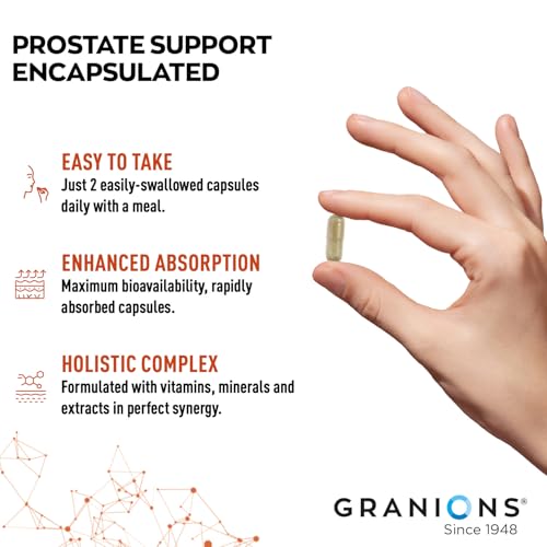 herbal prostate support with vitamins