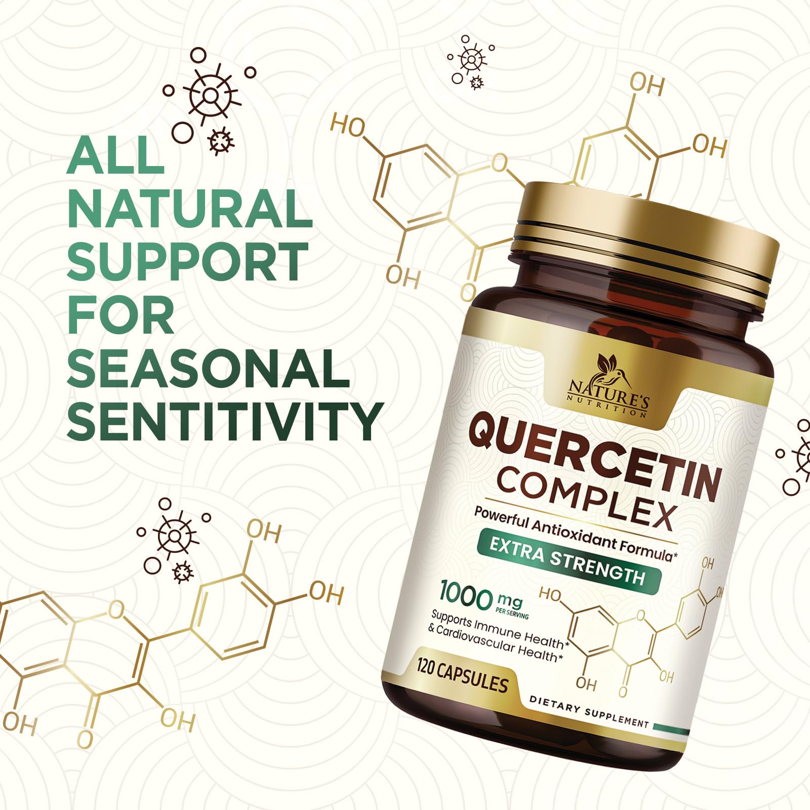 Herbal quercetin for respiratory health