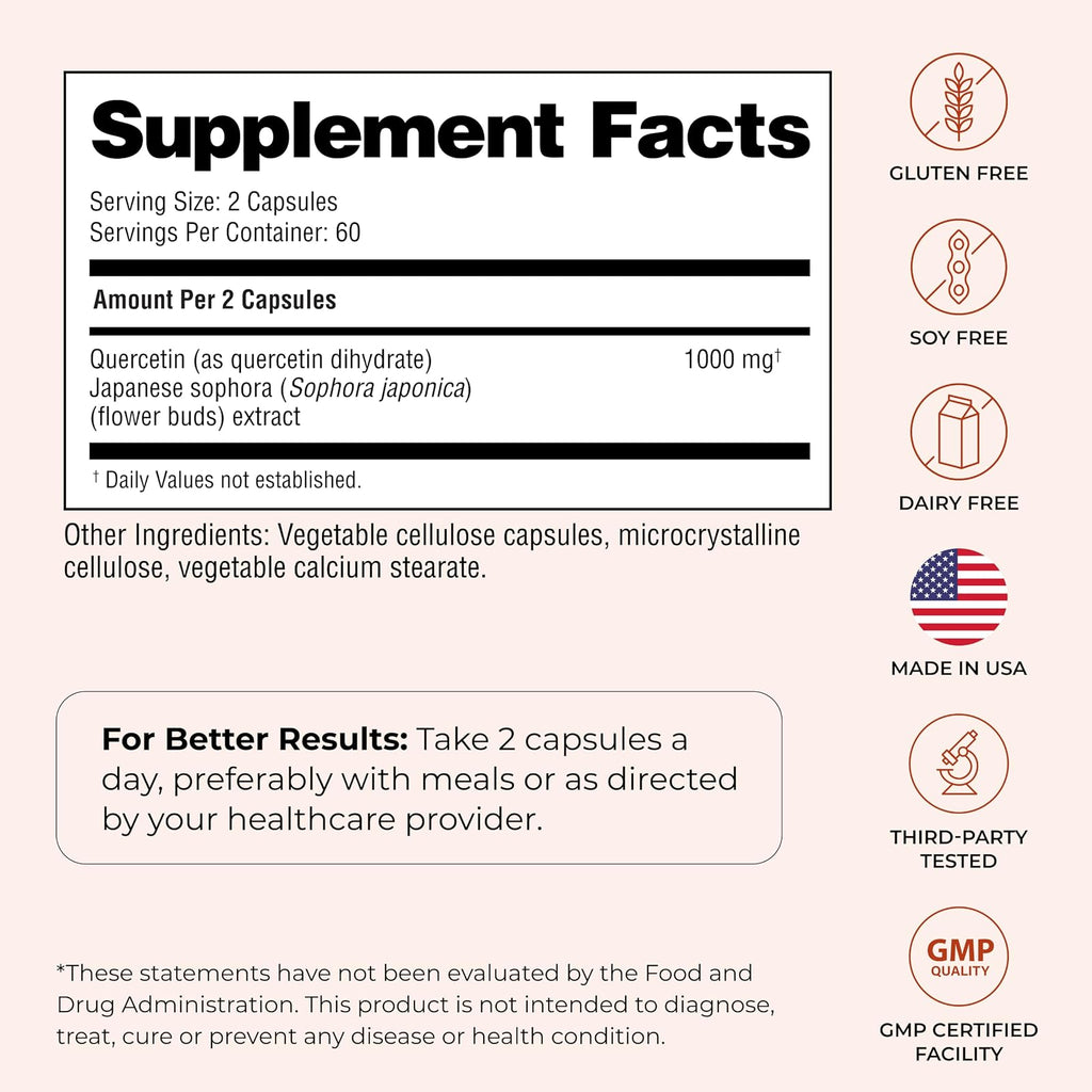 herbal quercetin for seasonal support
